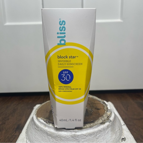 Bliss | Skincare | Bliss Block Star Mineral Daily Sunscreen | Poshmark